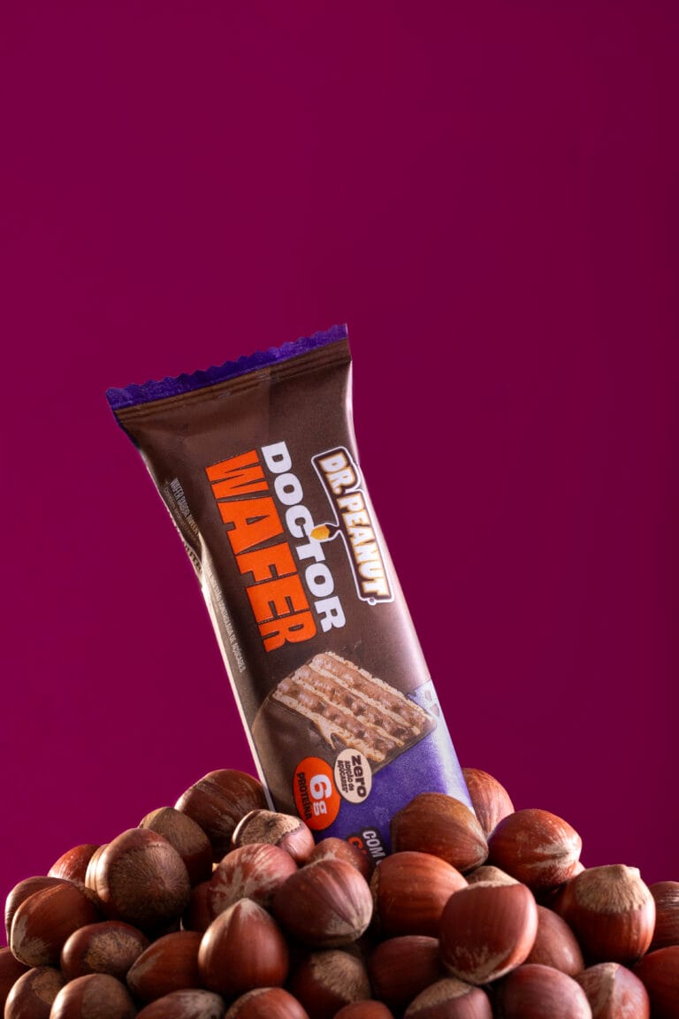 Doctor Wafer, o novo snack proteico que chegou fazendo barulho - Dr. Peanut