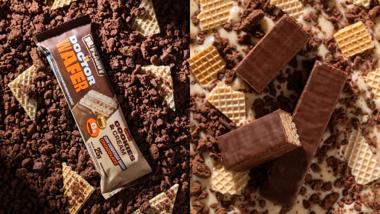 Doctor Wafer, o novo snack proteico que chegou fazendo barulho - Dr. Peanut
